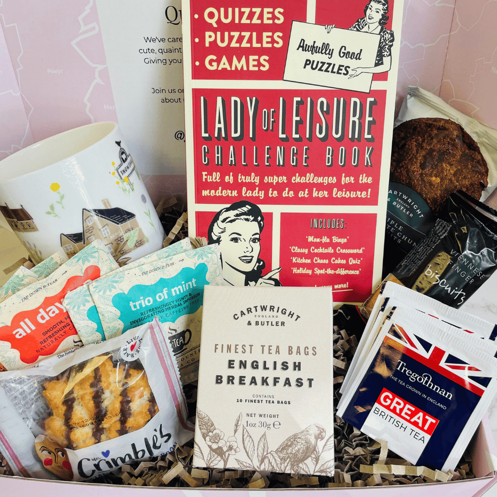 Book Gift Set | British Literary Gift Box | Love British Lifestyle